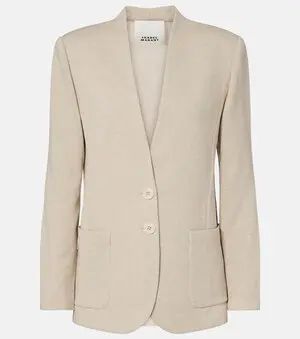 Isabel Marant Olivia Wool-blend Jacket - Beige