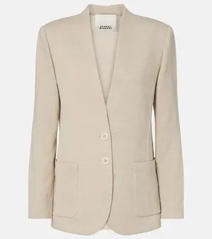 Isabel Marant Étoile Olivia Wool-blend Jacket - Beige