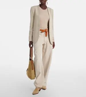 Isabel Marant Étoile Olivia Wool-blend Jacket - Beige