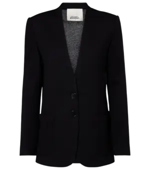 Isabel Marant Étoile Olivia Wool-blend Jacket - Black