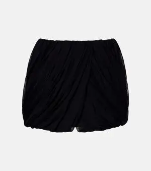 Isabel Marant Étoile Ambrine Gathered Skirt - Black