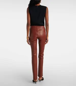 Stouls Jp Long Leather Flared Pants