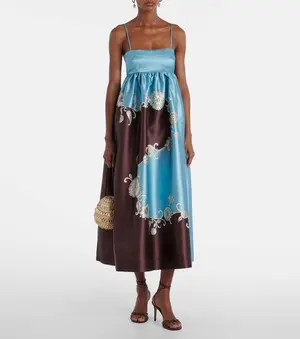 ALEMAIS Alémais Gia Printed Maxi Dress