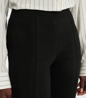 Proenza Schouler Shaila Flared Trousers - Black
