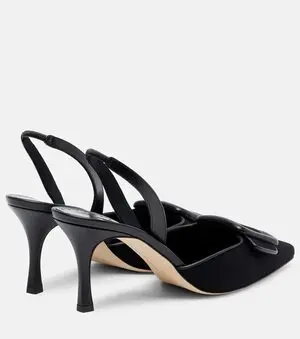 Manolo Blahnik Mayslibi 70 Slingback Pumps