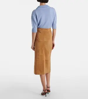 Proenza Schouler Leather Midi Skirt