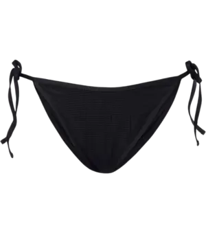 TOTEME Monogram Jersey Bikini Bottoms - Black