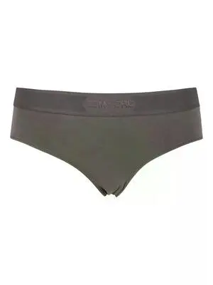 TOM FORD Logo-waistband Briefs - Green