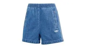 Adidas Adicolor Denim Firebird Shorts - Indigo Denim