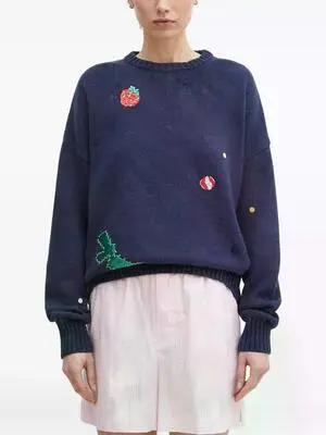 Fiorucci Dinosaur Knit Sweater