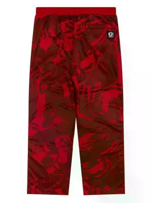 AAPE BY *A BATHING APE® Ape Head Logo-patch Track Pants
