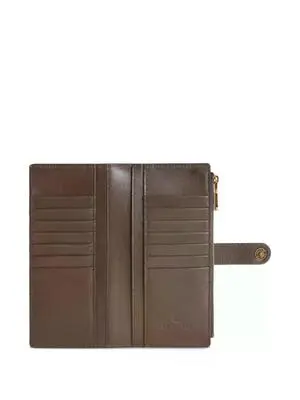 Etro Pegasus-button Leather Wallet