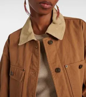 Isabel Marant Étoile Ninon Cotton Blouson - Brown