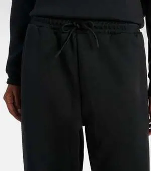 Adidas By Stella McCartney Logo Cotton-blend Sweatpants