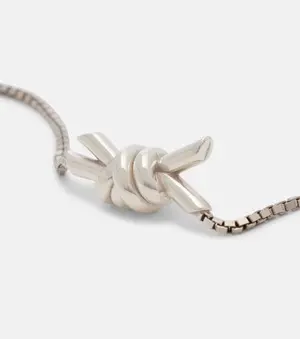 Bottega Veneta Knot Sterling Necklace