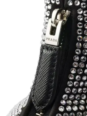 Prada Mini Re-edition 2005 Shoulder Bag - Grey