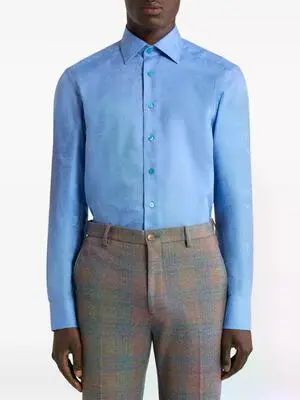 Etro Jacquard Floral Shirt