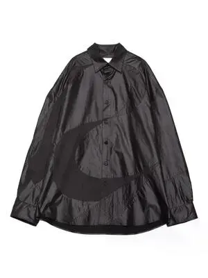 YOSHIOKUBO Abstract Print Long Sleeve Shirt