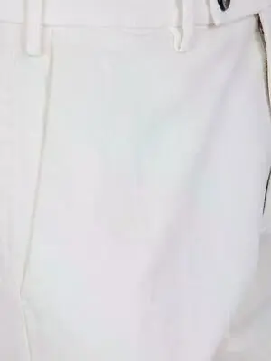 MICHAEL COAL Button-fly Cotton Trousers