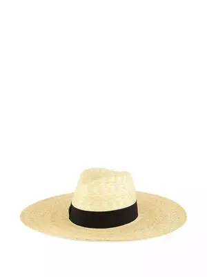 Borsalino Sophie Wide-brim Straw Hat - Neutrals