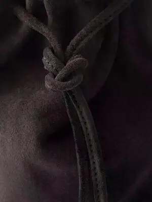Prada Suede Bonnie Tote Bag - Brown