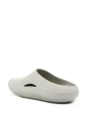 CROCS Mellow Recovery Clog Slippers - Grey