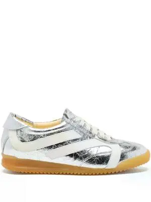 Proenza Schouler Leather Sneakers - Silver