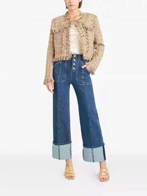 Cinq À Sept Adeline Boucle Fringe Jacket