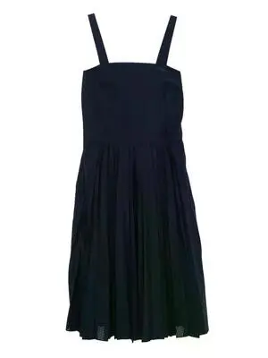 Lacoste Pleated Skirt Dress - Blue
