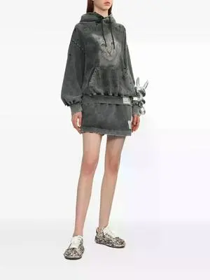 Mihara Yasuhiro Dolls Rabbit Messenger Bag - Silver