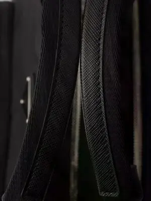 Prada Re-nylon Logo-detail Tote Bag - Black