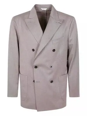 Boglioli Double-breasted Jacket - Grey