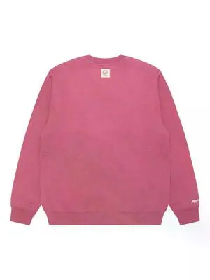 AAPE BY *A BATHING APE Ape Now Heart Logo-patch Sweatshirt