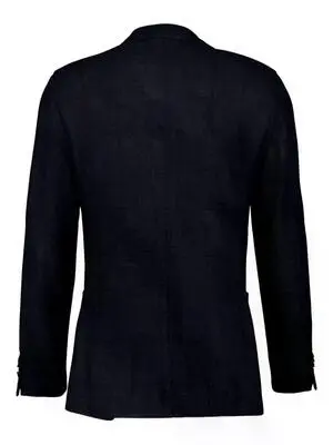 Boglioli Checked Blazer - Black