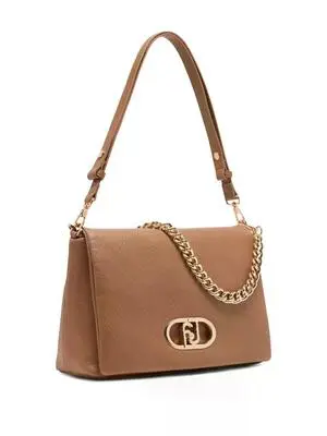 Liu Jo Logo-clasp Chain-strap Shoulder Bag - Brown