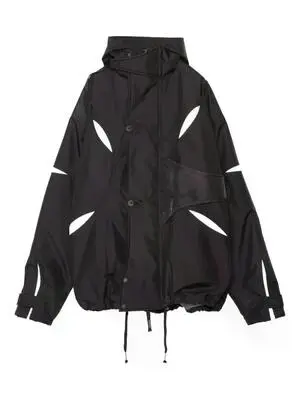 YOSHIOKUBO Hooded Panelled Jacket