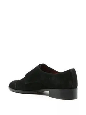 SOMMET Suede Double Monk Strap Shoes
