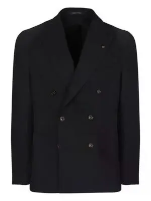 Tagliatore Notched Lapel Outerwear For Men