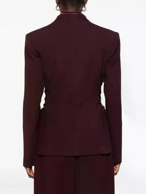 MUGLER Sculptural Lace-up Jacket