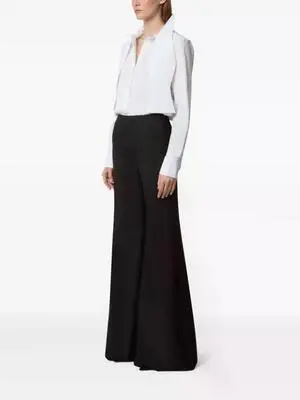 Nina Ricci Wide Leg Wool Trousers
