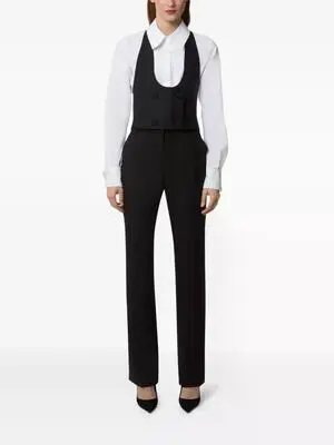 Nina Ricci Gabardine Trousers - Blue