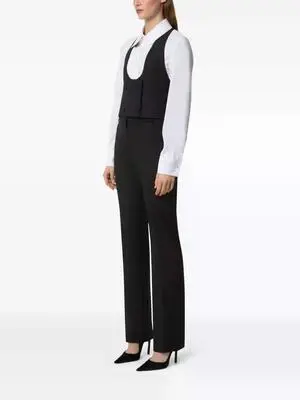 Nina Ricci Gabardine Trousers - Blue