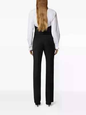Nina Ricci Gabardine Trousers - Blue
