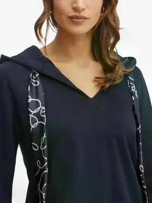 Luisa Spagnoli Drawstring Hoodie