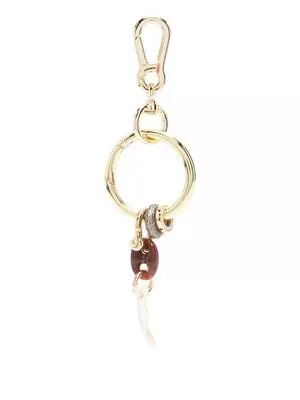 Benedetta Bruzziches Charm-embellishment Keyring - Gold
