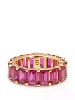IZABEL DISPLAY Chunky Crystal-embellished Ring - Gold