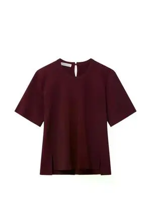 Stella McCartney Short-Sleeve Top Red