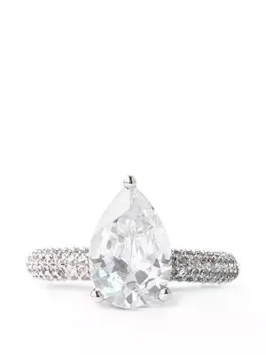 IZABEL DISPLAY Mega Drop Pavé Ring - Silver