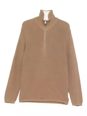 Marc O'polo High-neck Zip-up Sweater