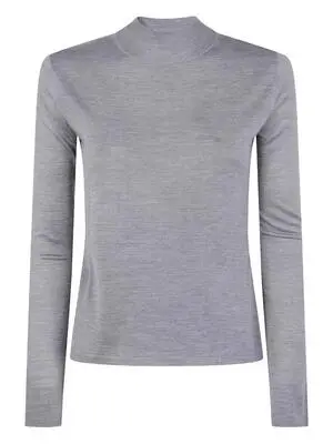 Max Mara High-neck Long-sleeve Sweater